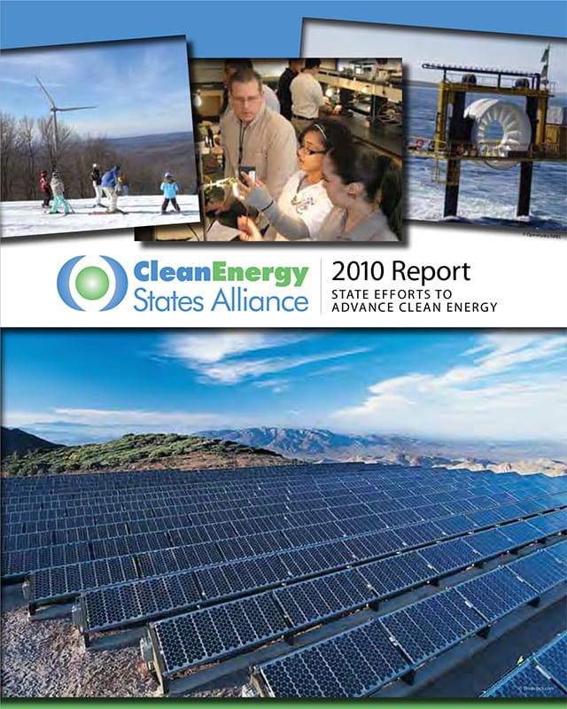 CESA 2010 Report: State Efforts to Advance Clean Energy - Clean Energy ...