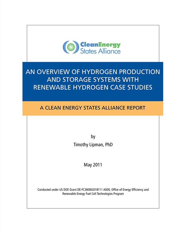 An Overview of Hydrogen Production and Storage Systems with Renewable ...
