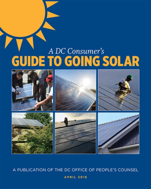 A DC Consumer's Guide to Going Solar - Clean Energy States Alliance