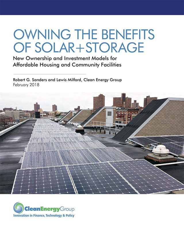 Owning the Benefits of Solar+Storage: New Ownership and Investment ...